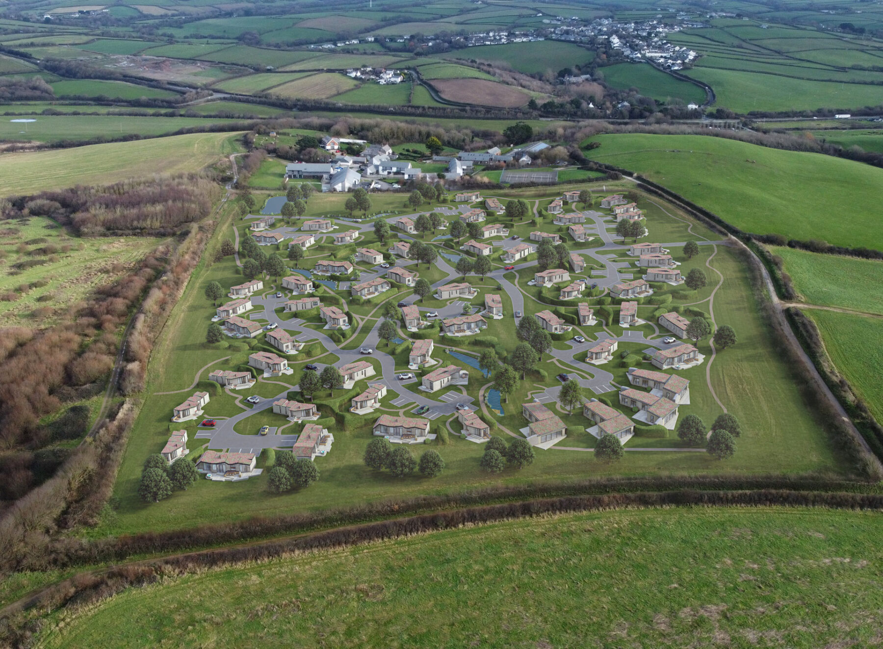 Planning Approval at Whalesborough Farm, The Tevi Field - Willmore Iles ...
